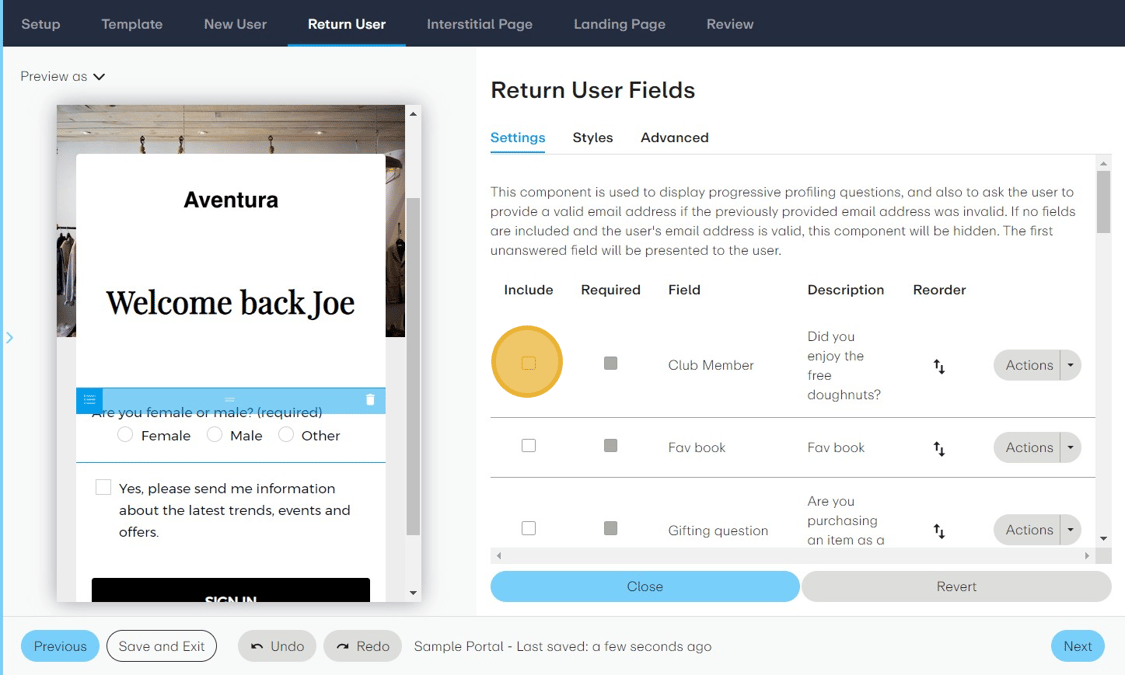 How to Add Progressive Profiling Questions to a Guest WiFi Portal